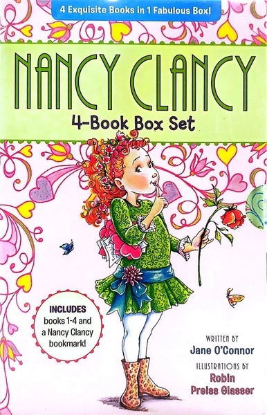 Nancy Clancy 4-Book Box Set by Jane O'Connor and Robin Preiss Glasser ...