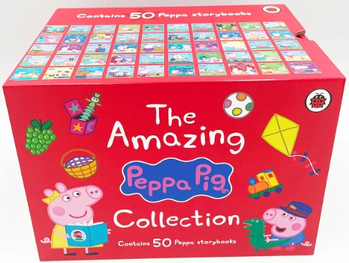 Peppa Pig The Amazing Collection 1-50 Red Box by Peppa Pig | ISBN ...