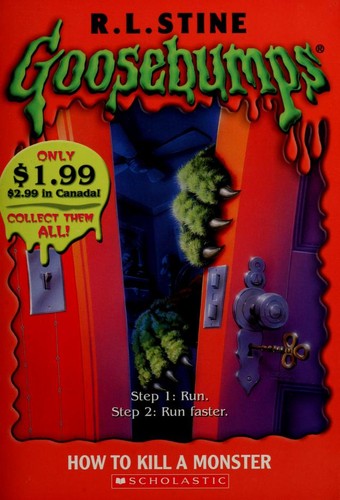 Goosebumps-How to kill a monster by R.L.Stine | ISBN :9780590568838 ...