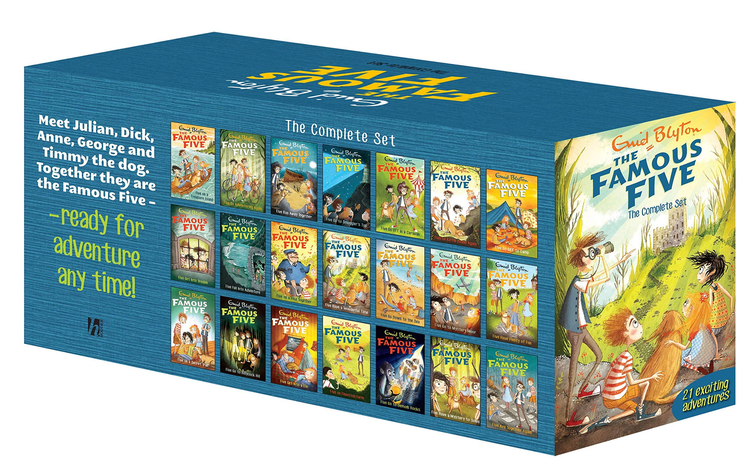 The Famous Five the Complete Set by Enid Blyton | ISBN :9781444916416 ...
