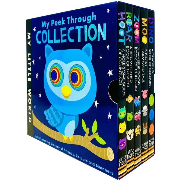 My Little World Series My Peek Through Collection 5 Books Set by ...