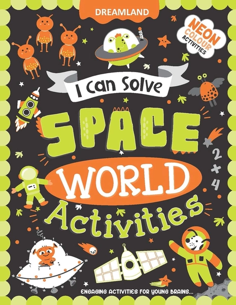 Space World Activities - I Can Solve Activity Book for Kids by ...