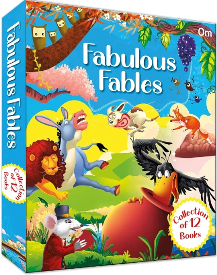 Fabulous Fables - Collection of 12 Story Books for Kids by Om Books ...