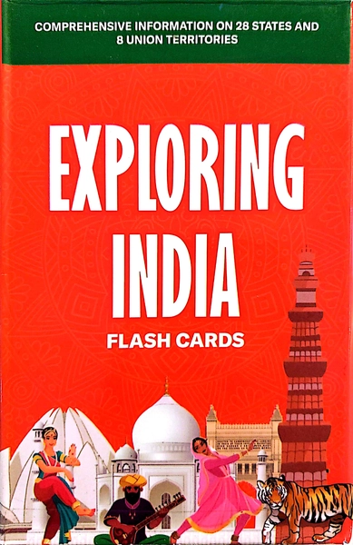 Exploring India Flash Cards by Kids Newspaper | ISBN :9788196113919 ...