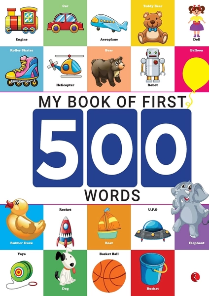 My Book of First 500 Words - Interactive picture book - Numbers and ...