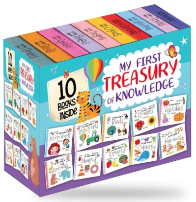 My First Treasury Of Knowledge: Library Box Set of 10 Beautifully ...