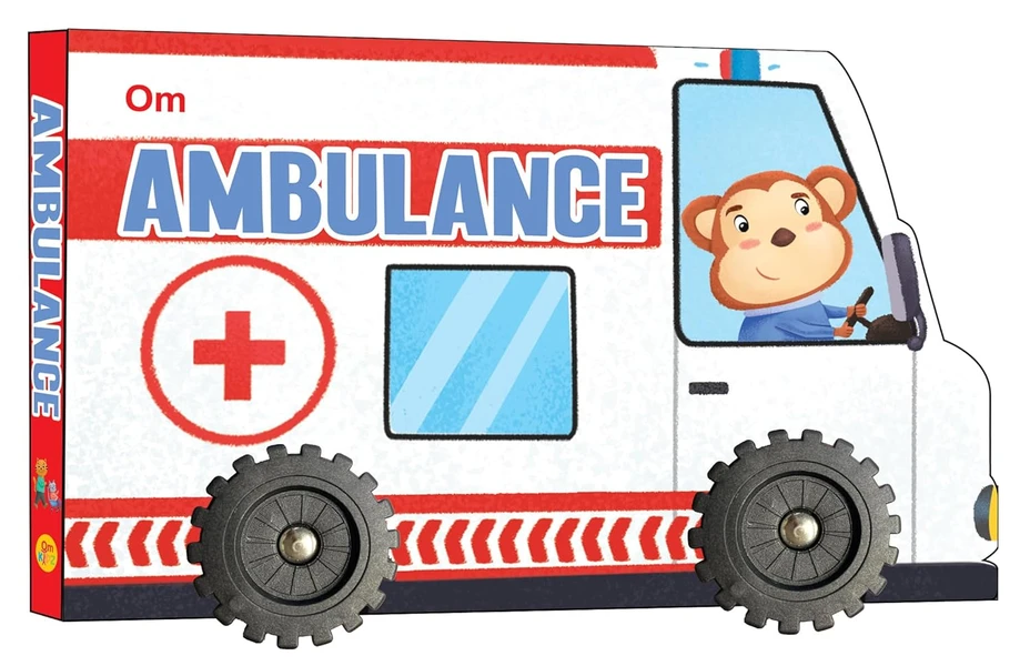 Cutout Board Book : Ambulance by Om Books Editorial Stories | ISBN ...