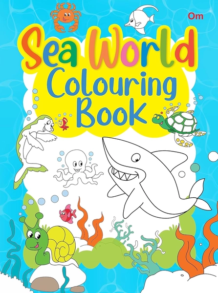Sea World Colouring book by Om Books International | ISBN ...