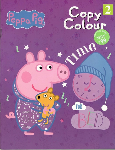 Peppa pig Copy Colour Bhag-2 by Dream Kids Words | ISBN :9789389385311 ...