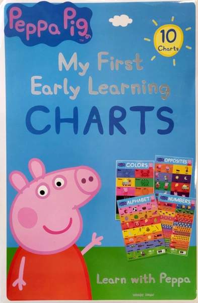 Peppa Pig - My First Early Learning Charts : Learning With Peppa by Wonder House | ISBN ...